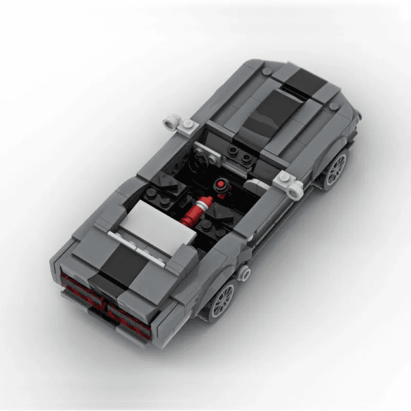 Ford Mustang Shelby GT500 Creative Vehicle Racing Car Building Blocks ...