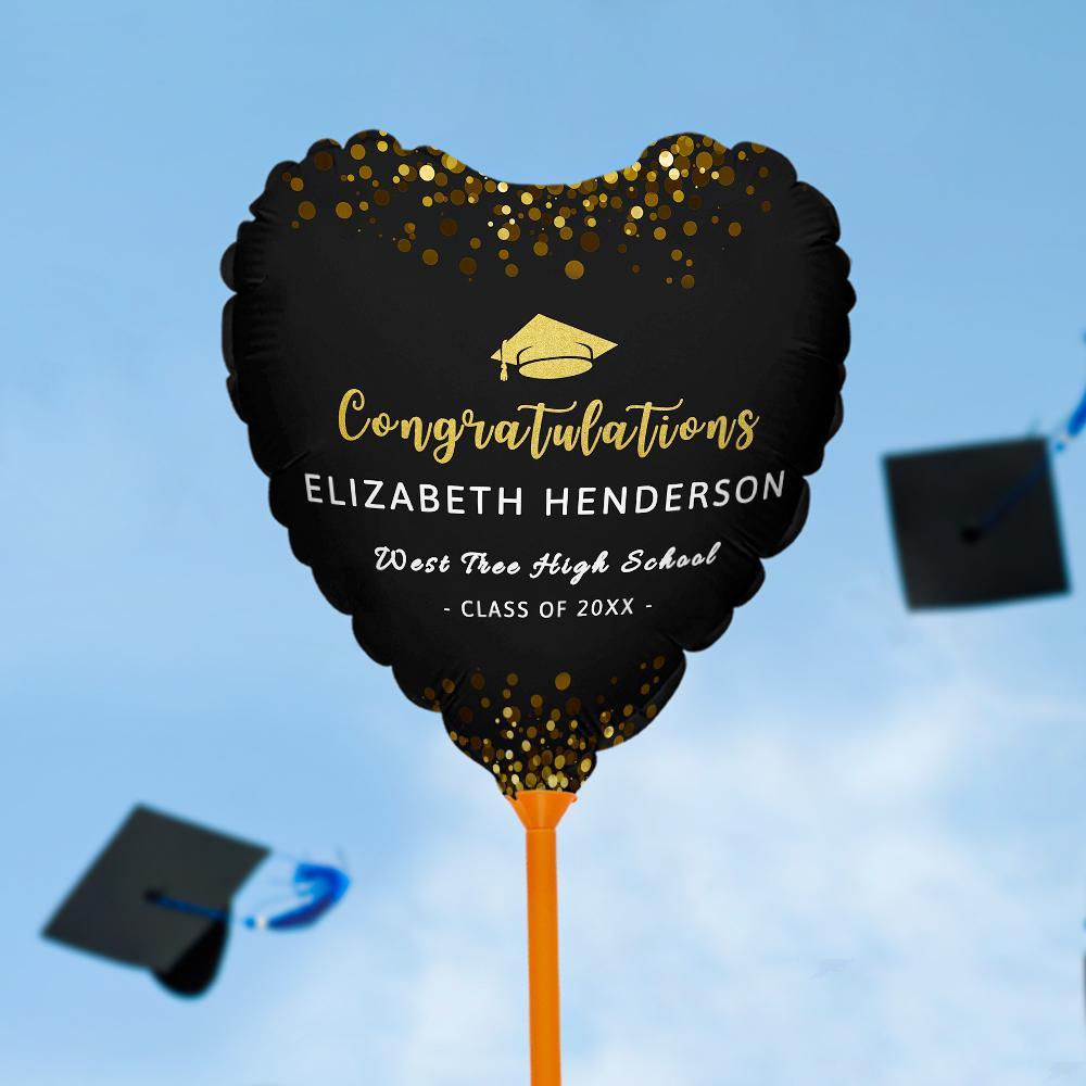 Custom Congratulations Balloons Class of 2022 Graduation Party Balloon ...
