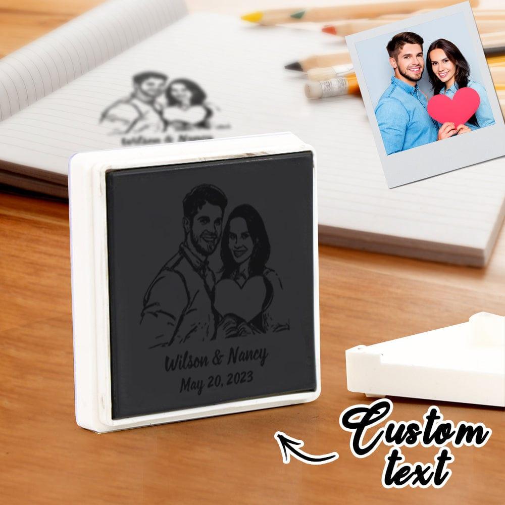 Custom Portrait Stamps Personalized Funny Stamp Gift for Birthday or ...