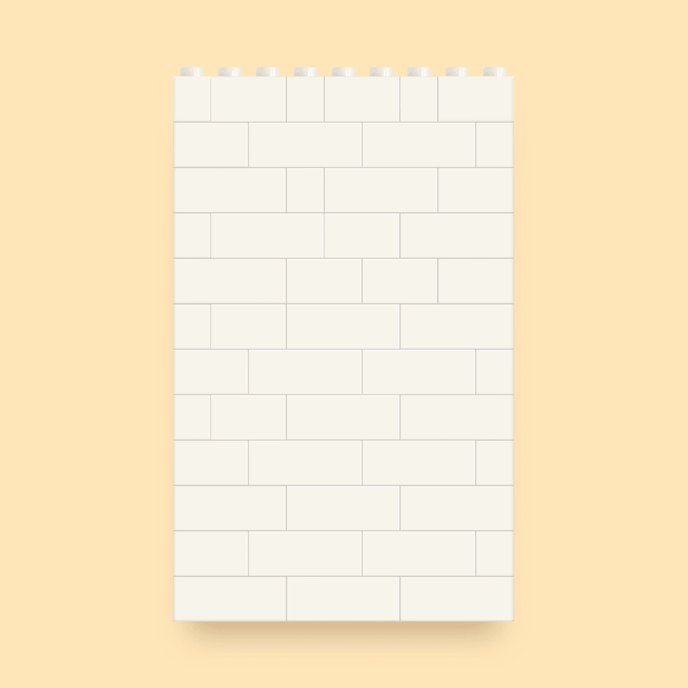 Personalised Building Brick Rectangle Scannable Code Photo Block ...